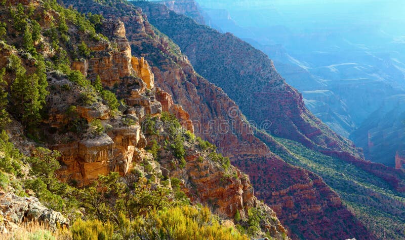 Grand canyon stock image. Image of canyon, grand, ravine - 16437823