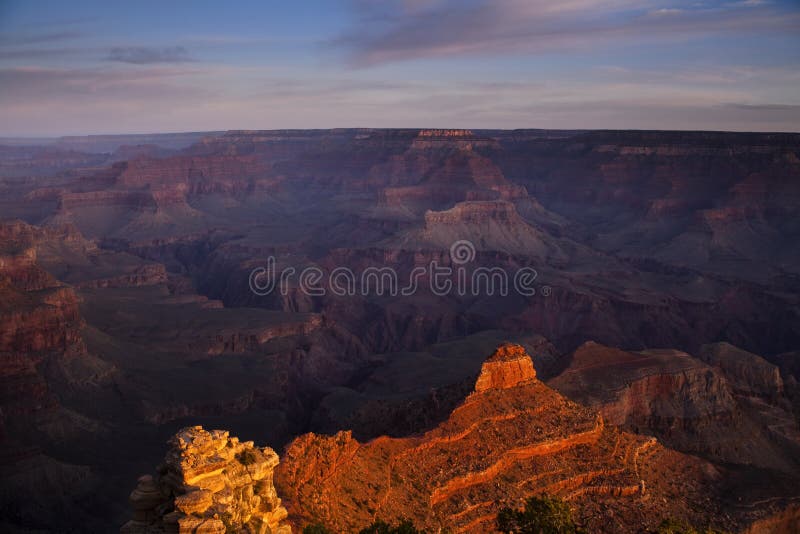 Grand Canyon Dawn stock photo. Image of dawn, nature - 27878446