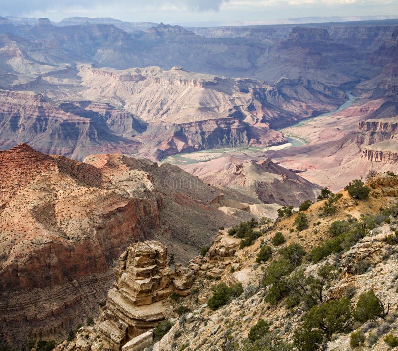 Grand Canyon Desert View stock image. Image of scenic - 2328817