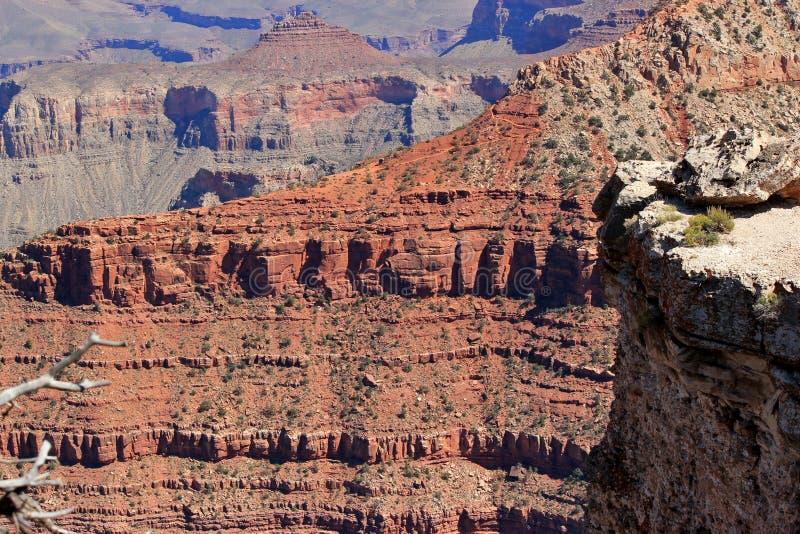 Grand Canyon Edge stock image. Image of valley, arizona - 24065569