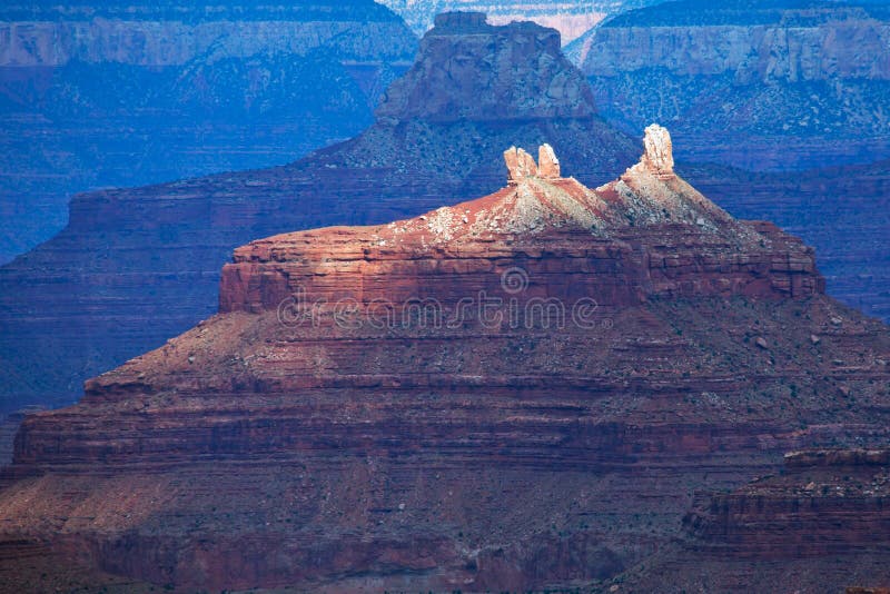 Grand Canyon lights stock image. Image of canyon, national - 39588299