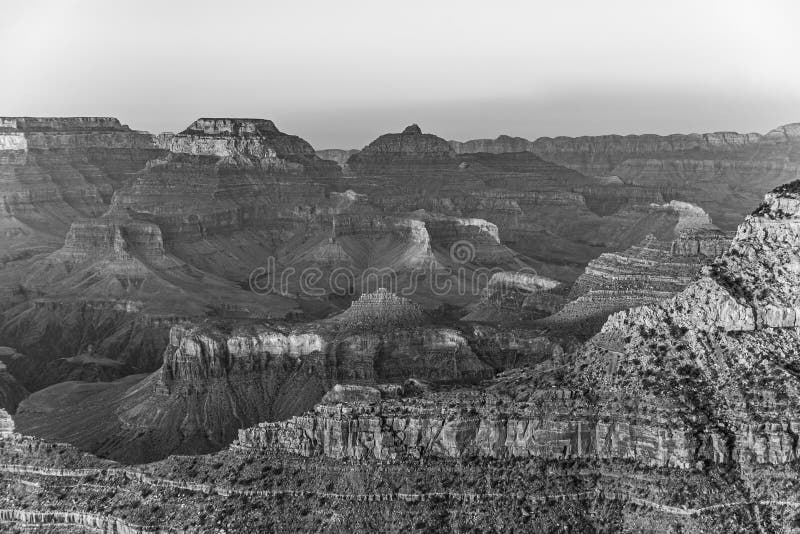 Grand Canyon at Mathers Point Stock Photo - Image of ridge, clouds ...