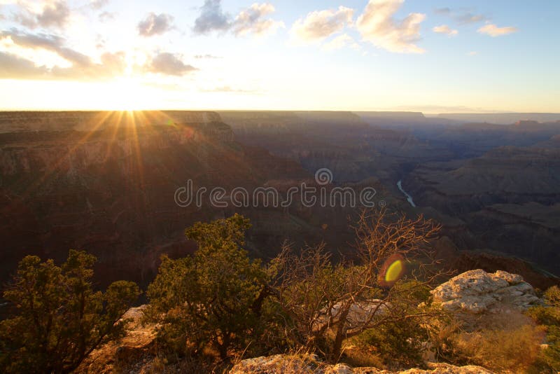 Grand Canyon Mohave Point stock image. Image of hiking - 93800411