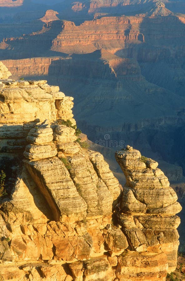 Grand Canyon Toroweap Point Sunrise Stock Image - Image of north ...