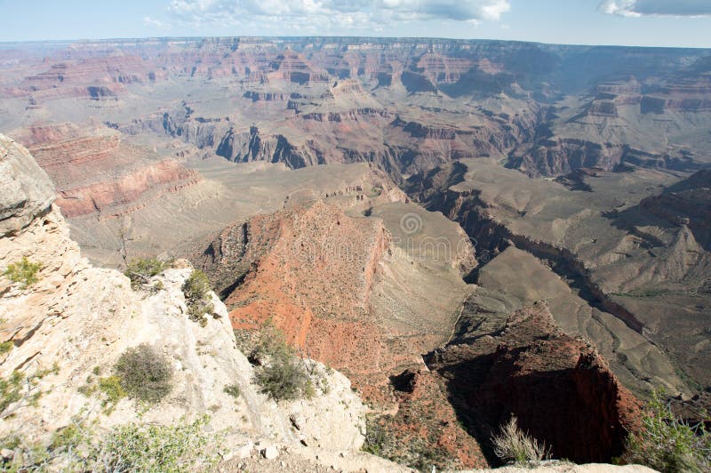 Grand Canyon Overlook stock image. Image of wadi, rock - 279152147