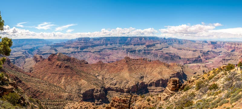 Grand Canyon - Panoramic Desert View Stock Photo - Image of nature ...