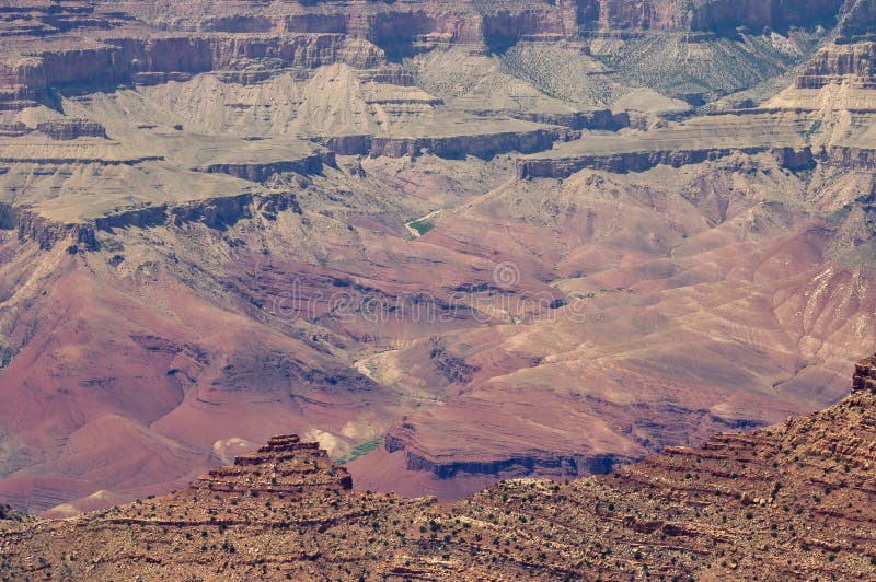 Grand Canyon Rock Formations Stock Photo - Image of butte, america ...