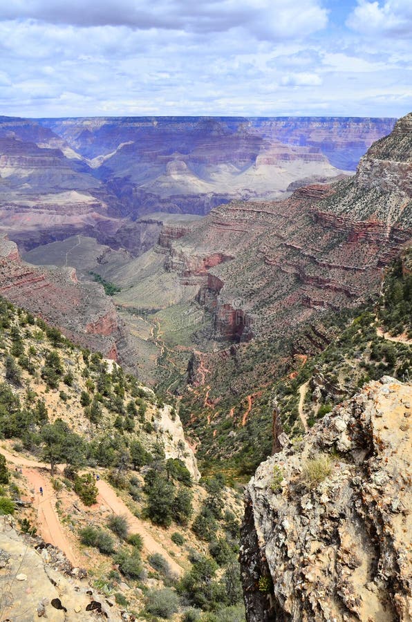 Grand Canyon S Infinite View Stock Photo - Image of arizona, bend: 71057208