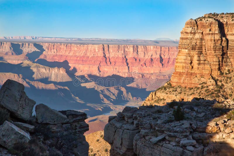 Grand Canyon Scenic Views and Landscapes Stock Image - Image of canyon ...