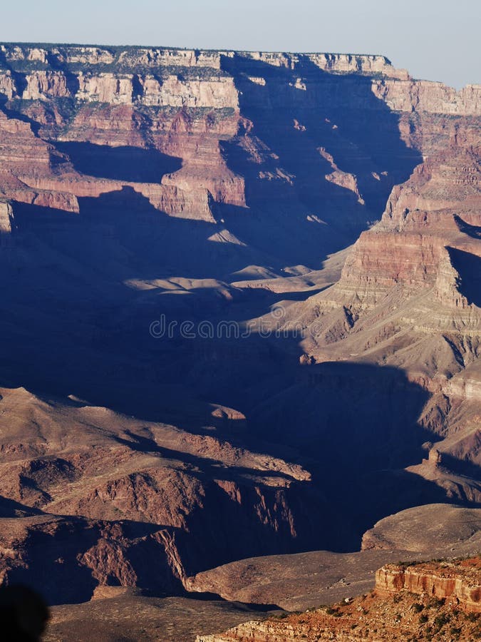 Grand Canyon Shadows stock photo. Image of shadows, green - 42393410