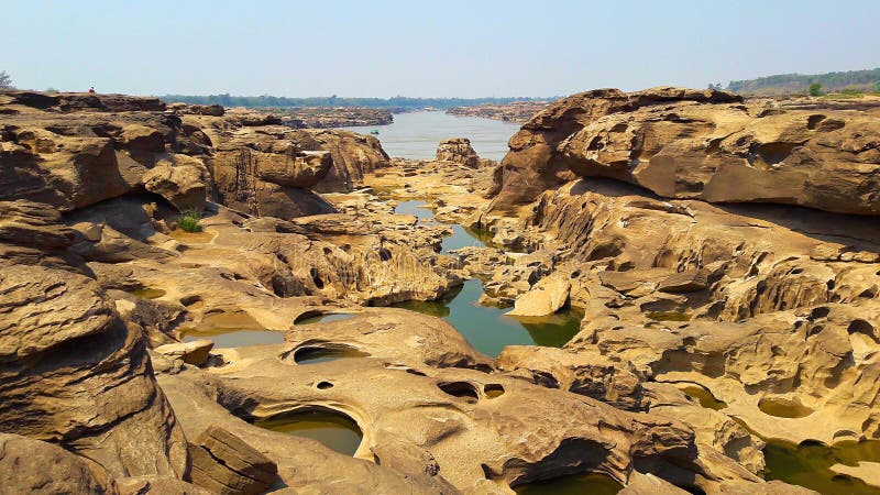 Grand Canyon Thailand. Sam Phan Bok Stock Photo - Image of landscape ...