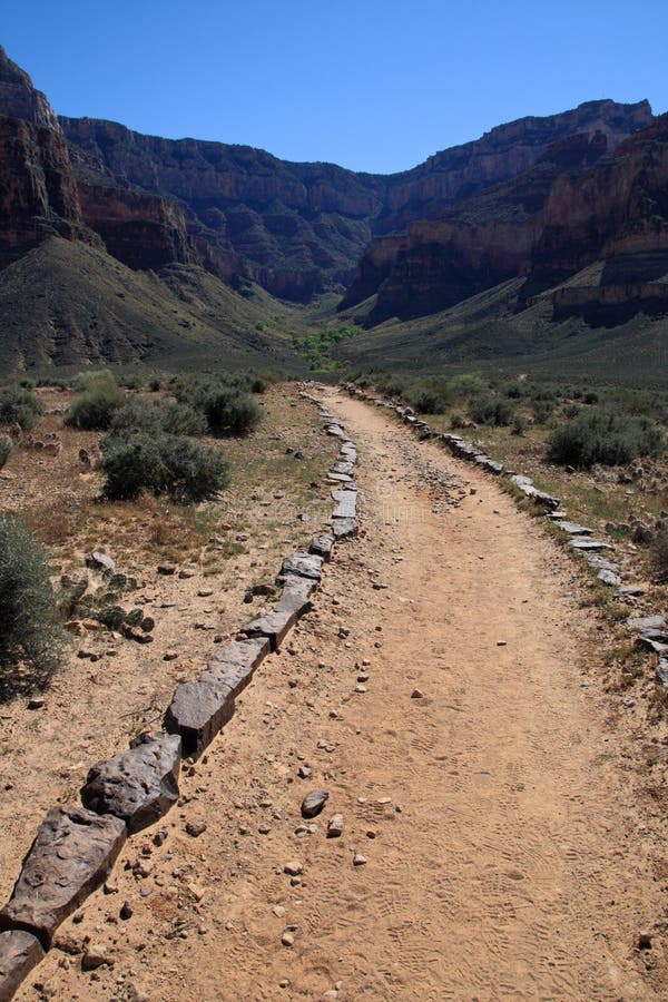 Grand Canyon Trail stock image. Image of hiking, canyon - 19147265