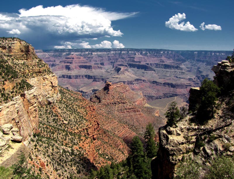 Grand Canyon view stock photo. Image of arizona, bright - 11811042
