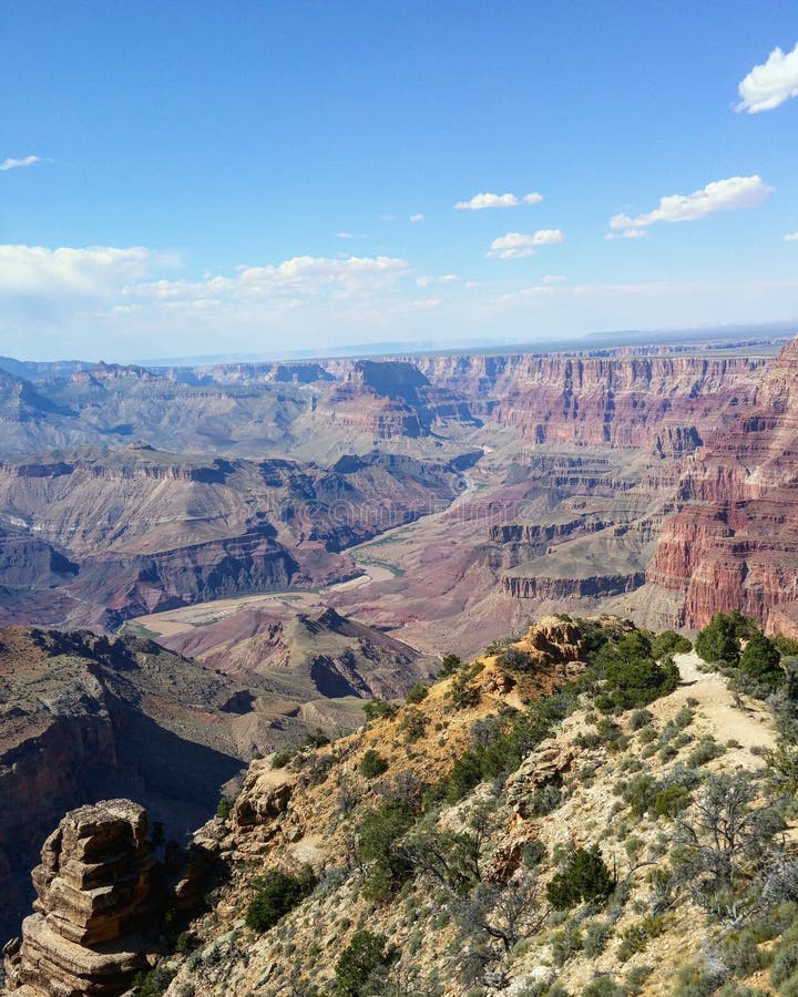 Grand canyon view stock image. Image of grand, canyon - 95012717