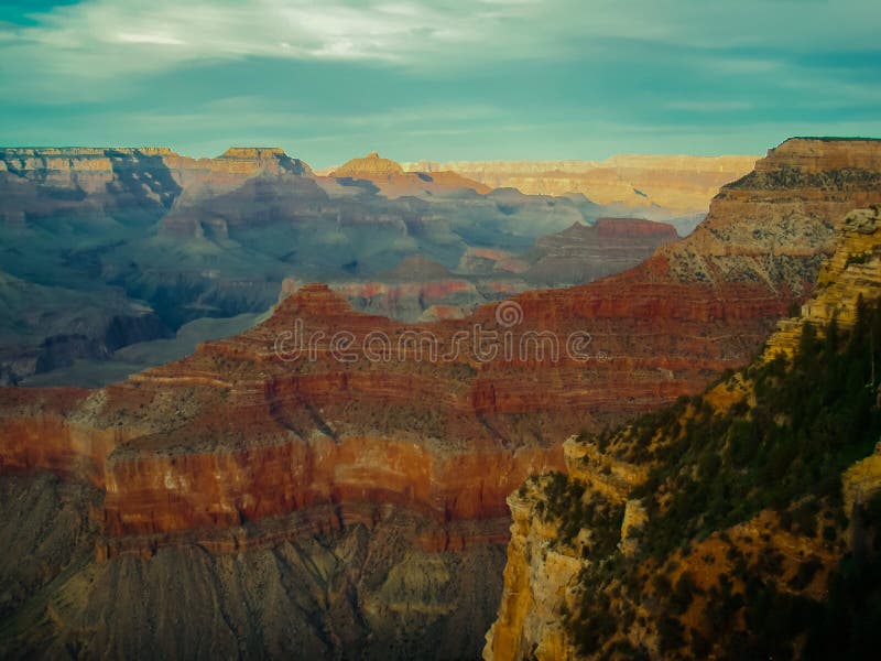 Grand Canyon view stock image. Image of point, view, nature - 50236895