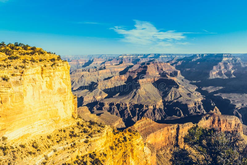 Grand Canyon View in Arizona Stock Photo - Image of natural, scenic ...