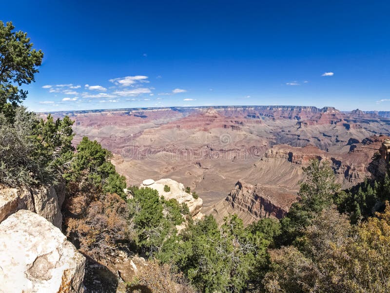 The Grand Canyon. Views of the Canyon, the Landscape and Nature Stock ...