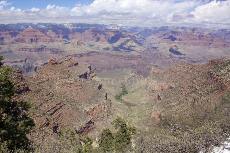 Grand Canyon Vista stock photo. Image of arizona, travel - 24418702