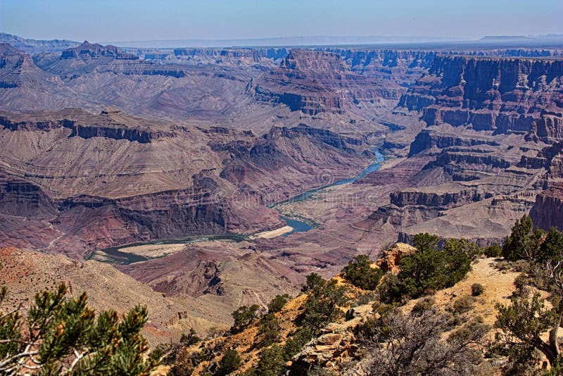 Grand Canyon Vista stock image. Image of grand, arizona - 77744945