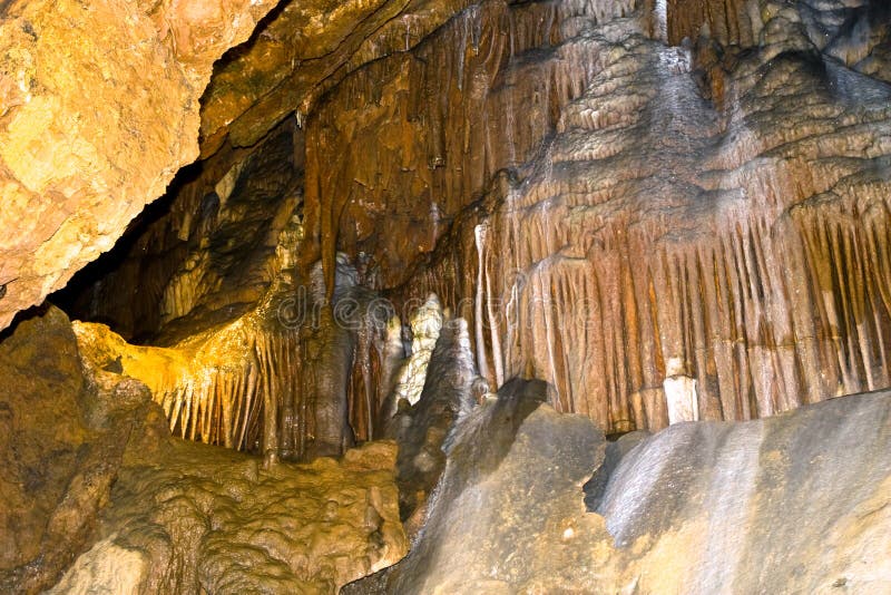 Grand Caverns - Grottoes Virginia USA Stock Photo - Image of ...