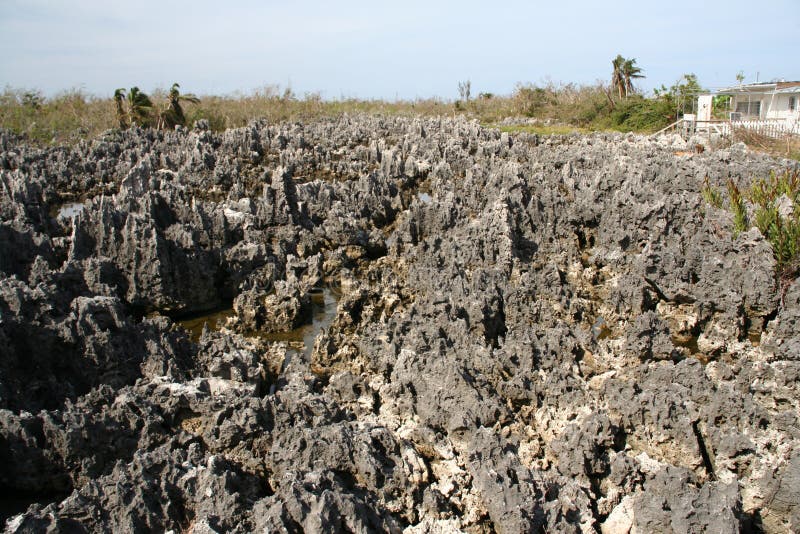 Grand Cayman Hell stock photo. Image of caribbean, sharp - 14033484