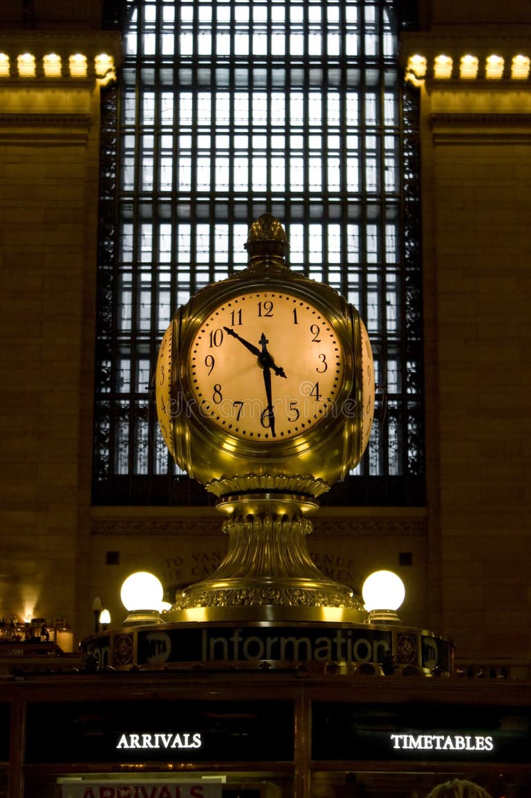 338 Grand Central Terminal Interior Clock Stock Photos - Free & Royalty ...