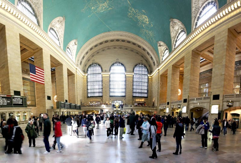 Grand Central in New York City Editorial Stock Image - Image of busy ...