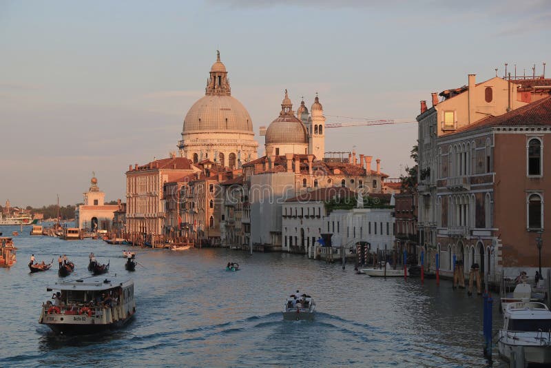 Grand Channel in Venice stock photo. Image of dome, majestic - 11670238