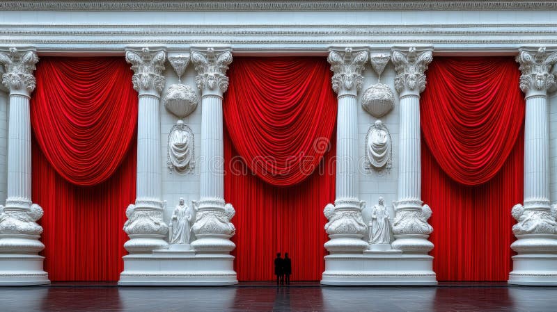 Grand Marble Stage Red Curtains Stock Photos - Free & Royalty-Free ...