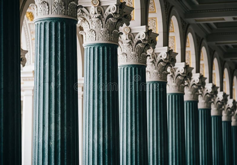 Classical Historic Building Architectural Detail Stock Illustrations ...