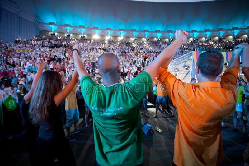 Grand Concert of Song and Dance Celebration Editorial Photo - Image of ...
