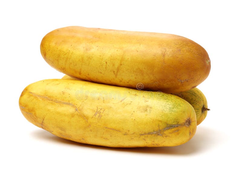 Grand concombre jaune, photo stock. Image du blanc, réflexion - 132892098