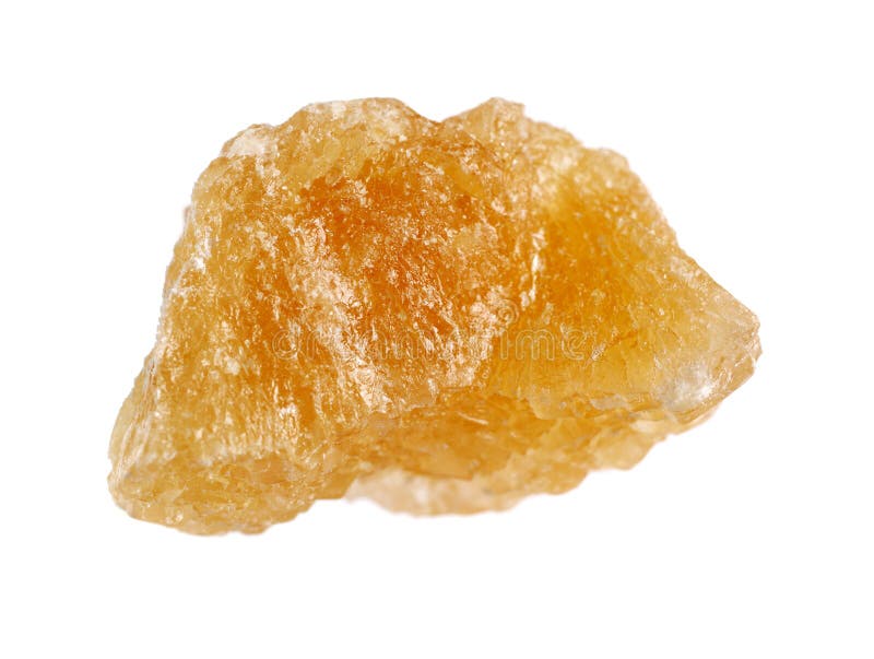 Grand Cristal Brun Simple De Sucre De Roche Photo stock - Image du ...