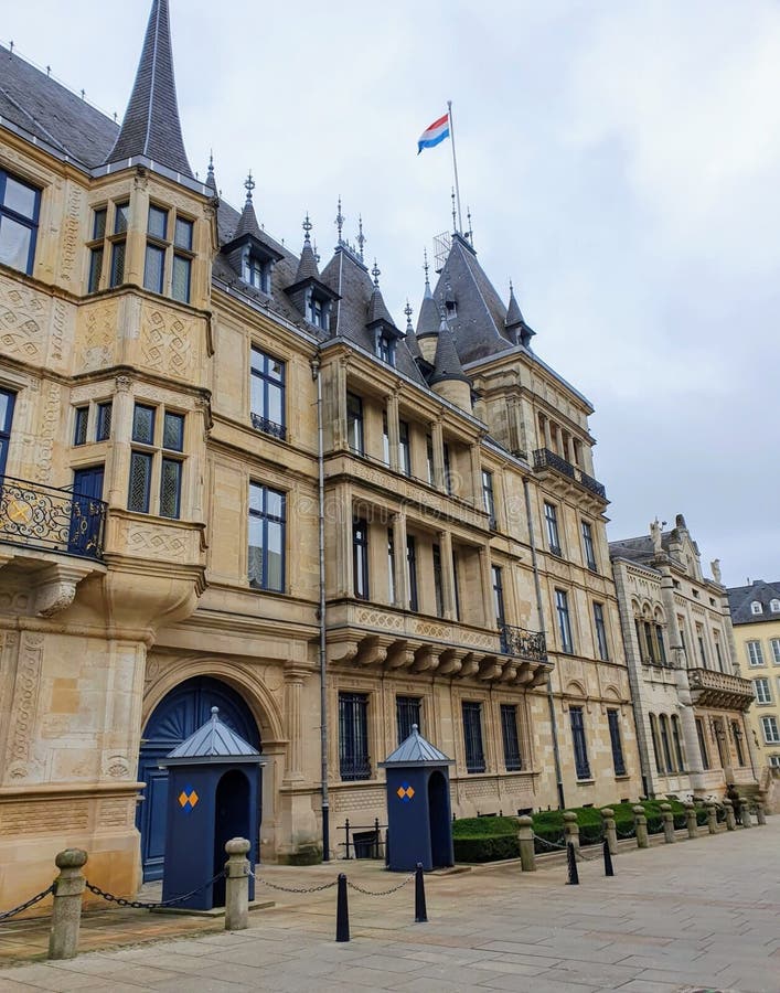 The Grand Ducal Palace, Luxembourg Stock Photo - Image of architecture ...