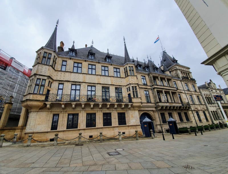 The Grand Ducal Palace, Luxembourg Stock Photo - Image of grand ...