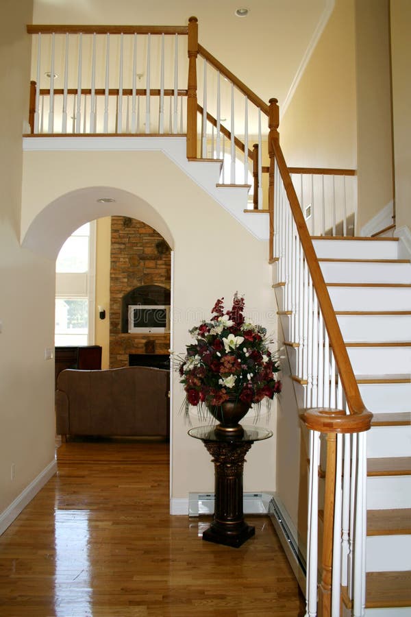 Grand Entrance stock image. Image of contemporary, residence - 1096633