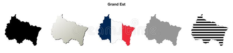 Champagne Region Map Stock Illustrations – 228 Champagne Region Map ...