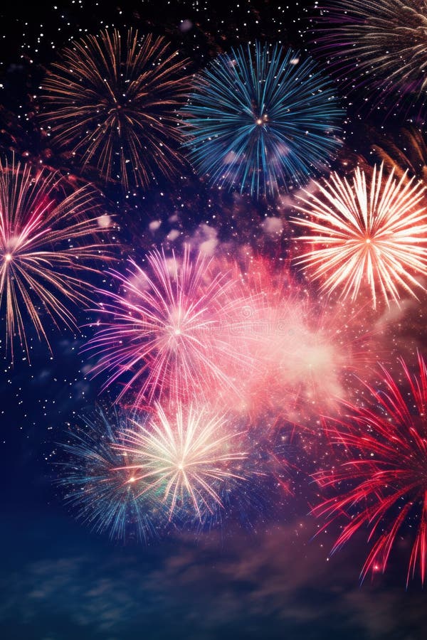 The Grand Finale of Any Carnival is the Fireworks Display, Stock Image ...