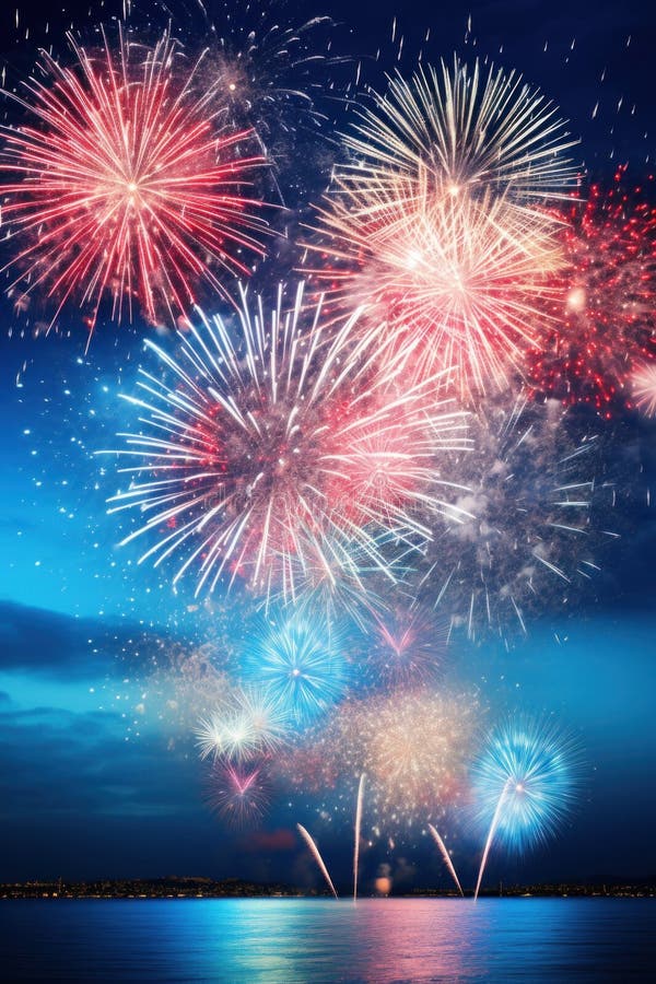 The Grand Finale of Any Carnival is the Fireworks Display, Stock Photo ...