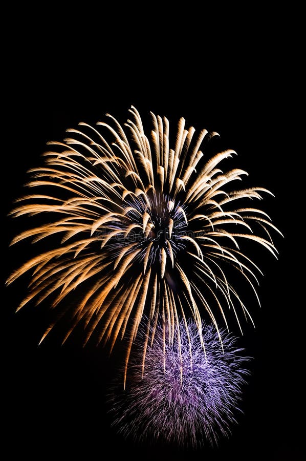 A red firework explosion stock image. Image of burst - 15677697