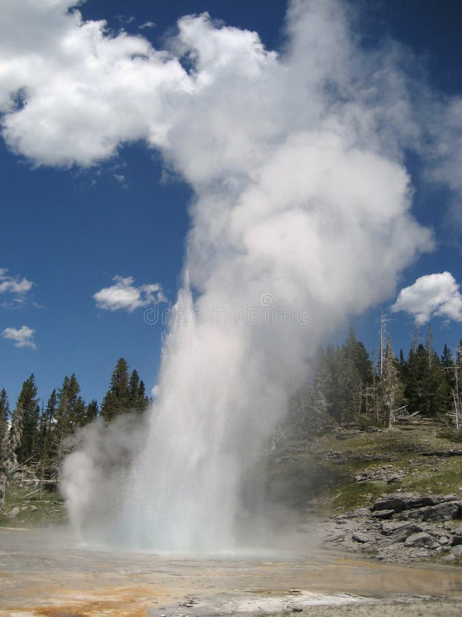 Grand Geyser stock photo. Image of yellowstone, geyser - 3515880
