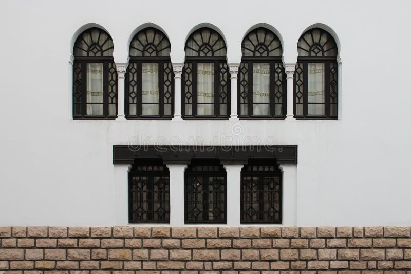 The Grand (or Great) Mosque of Paris - France Stock Photo - Image of ...