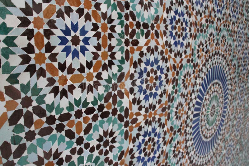 The Grand (or Great) Mosque of Paris - France Stock Photo - Image of ...