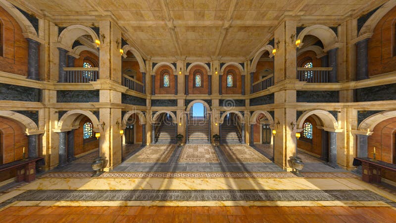 Grand hall stock image. Image of dome, formality, palace - 108017311