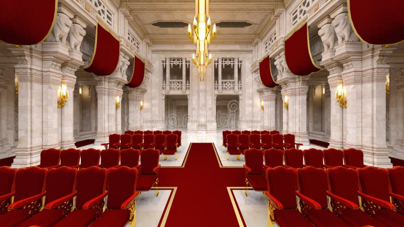 Grand hall stock photo. Image of marble, chandelier, dance - 85590036