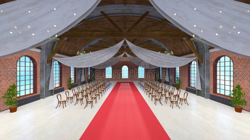 Grand hall stock illustration. Illustration of audience - 98829750