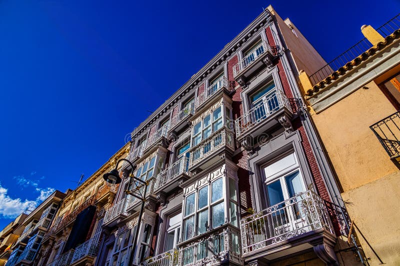 Historic Building is Centered within a Lively Square Cartagena Stock ...