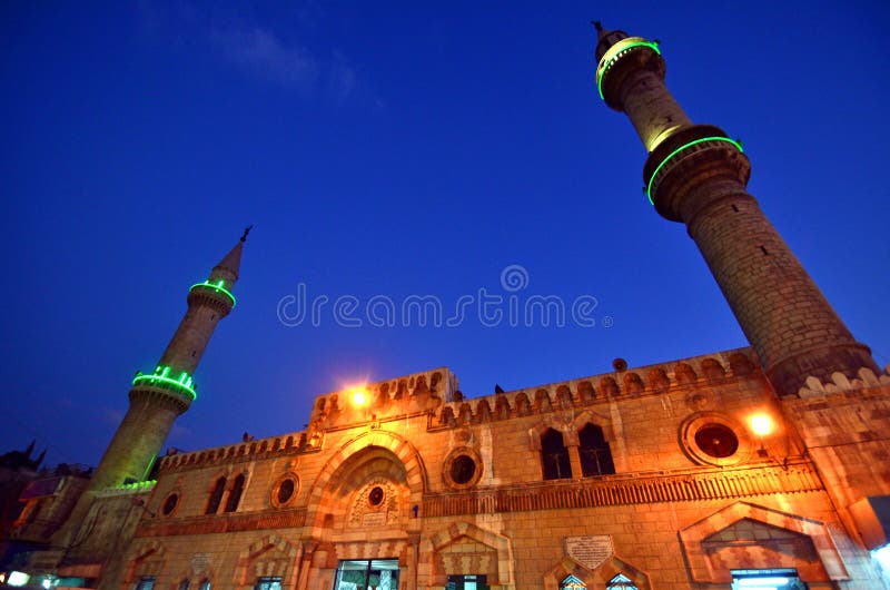 Grand Hussein Mosque stock photo. Image of east, hussein - 28444348