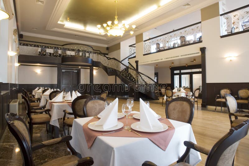 Grand interior dining hall stock image. Image of architecture - 3346495