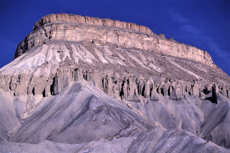 Grand Mesa & Mine Tailings in Western Colorado Stock Image - Image of ...